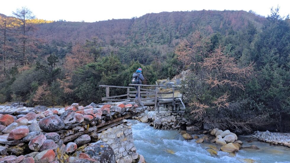 Kanchenjunga Base Camp trekking dag 12: Ghunsa naar Selele - Wanderworld